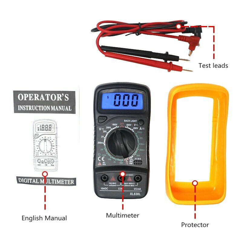 Jual Digital Multimeter AC/DC Voltage MULTITESTER | Shopee Indonesia