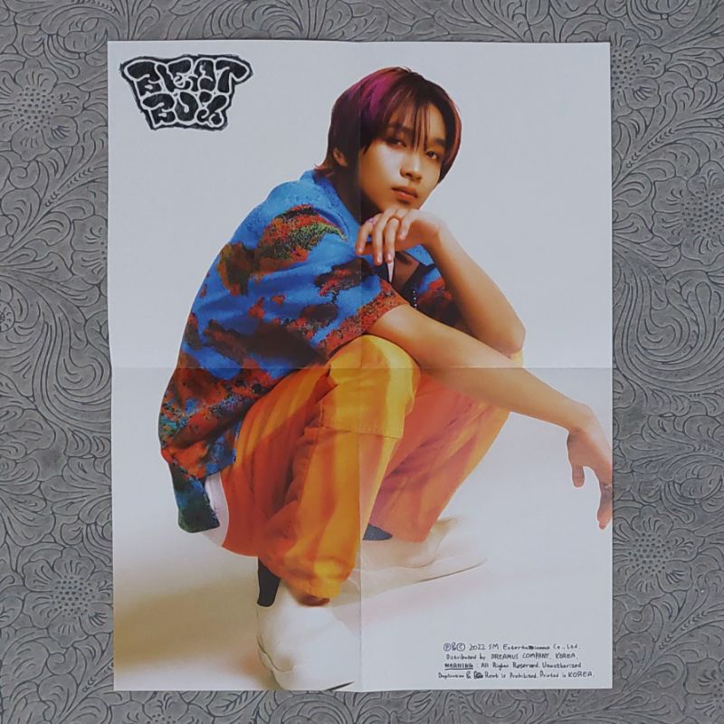 Jual Official Folded Poster Haechan NCT Dream Beatbox | Shopee Indonesia