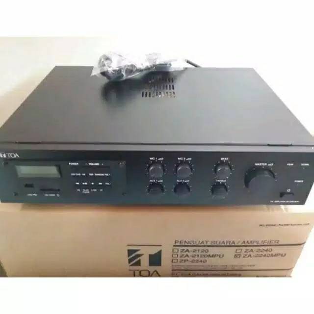Jual Amplifier TOA ZA 2120 MPU/za 2120 mpu usb garansi resmi | Shopee ...