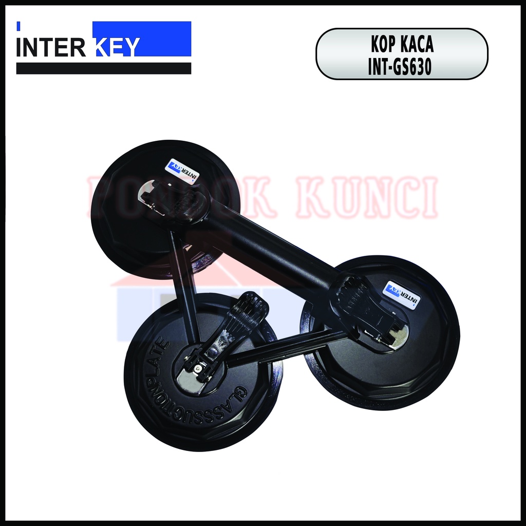 Jual Kop Kaca Kaki 3 INTERKEY Premium - Glass Suction - Pengangkat Kaca ...