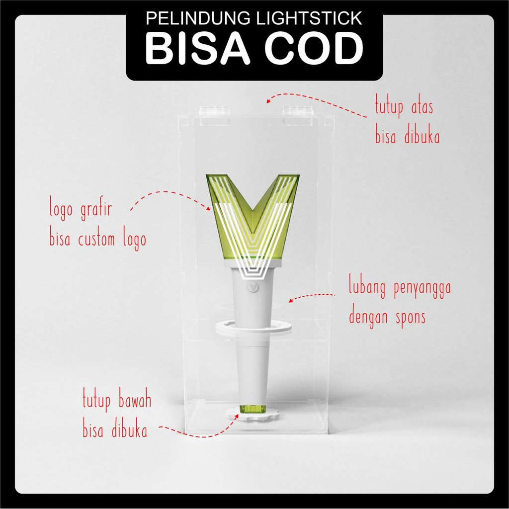 Jual Lightstick WayV / Box Lightstick WayV / Ls Wayv / Pelindung ...
