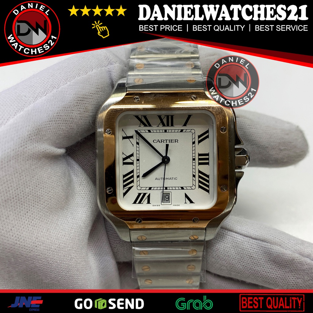 Jual JAM TANGAN MODEL SANTOS RG WSSA0013 RGOLD 40mm (KOR) | Shopee ...