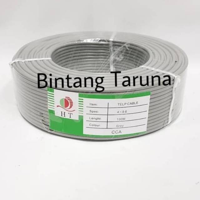 Jual Kabel buat Intercom Serat tunggal isi 4 kawat Kabel HT Series ...