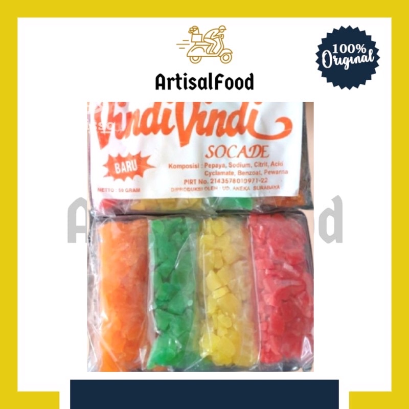 Jual (1 PCS) SUKADE VINDI 40gr | Shopee Indonesia