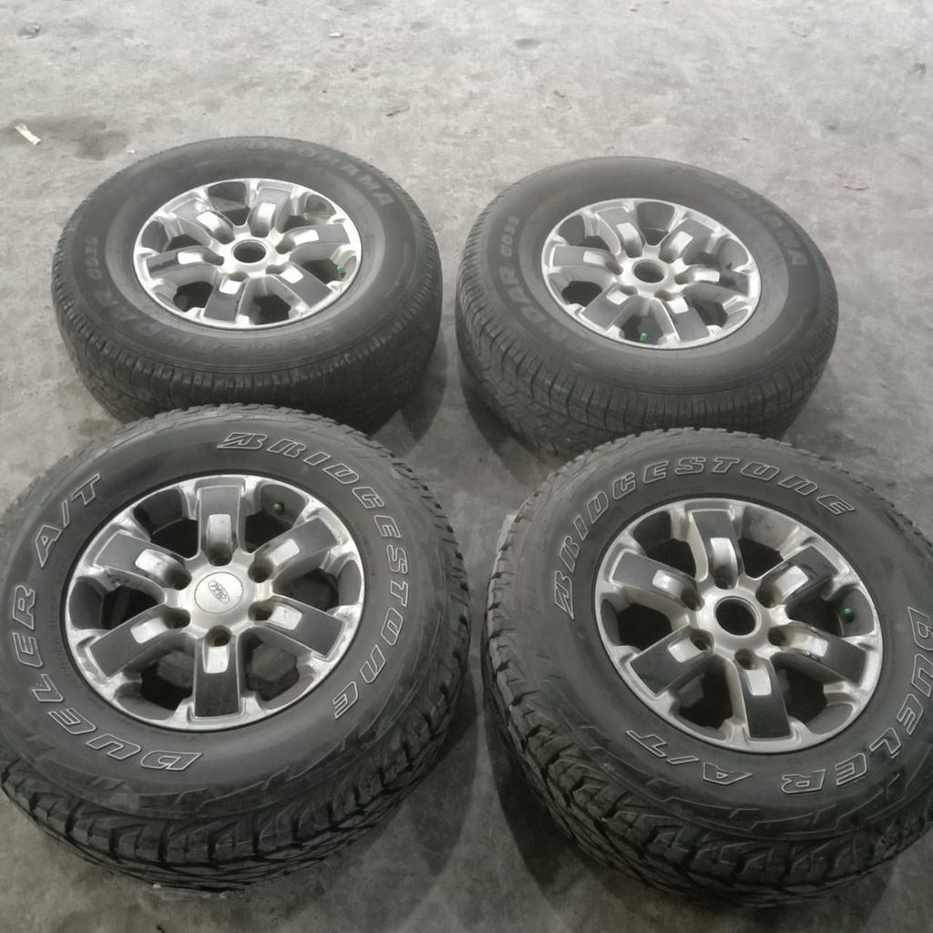 Jual velg seken oem original ford ranger ring 16 plus ban murah ...
