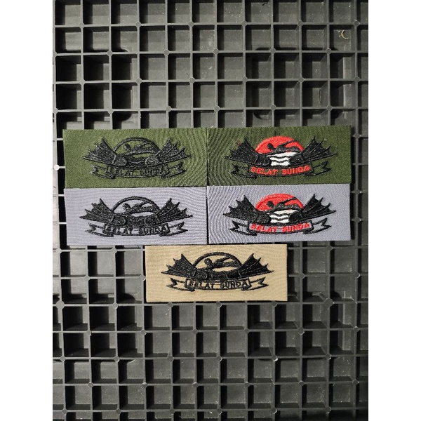 Jual Brivet Bordir TNI AL Selat Sunda Hitam / Warna Ukuran 10 x 4 Cm ...