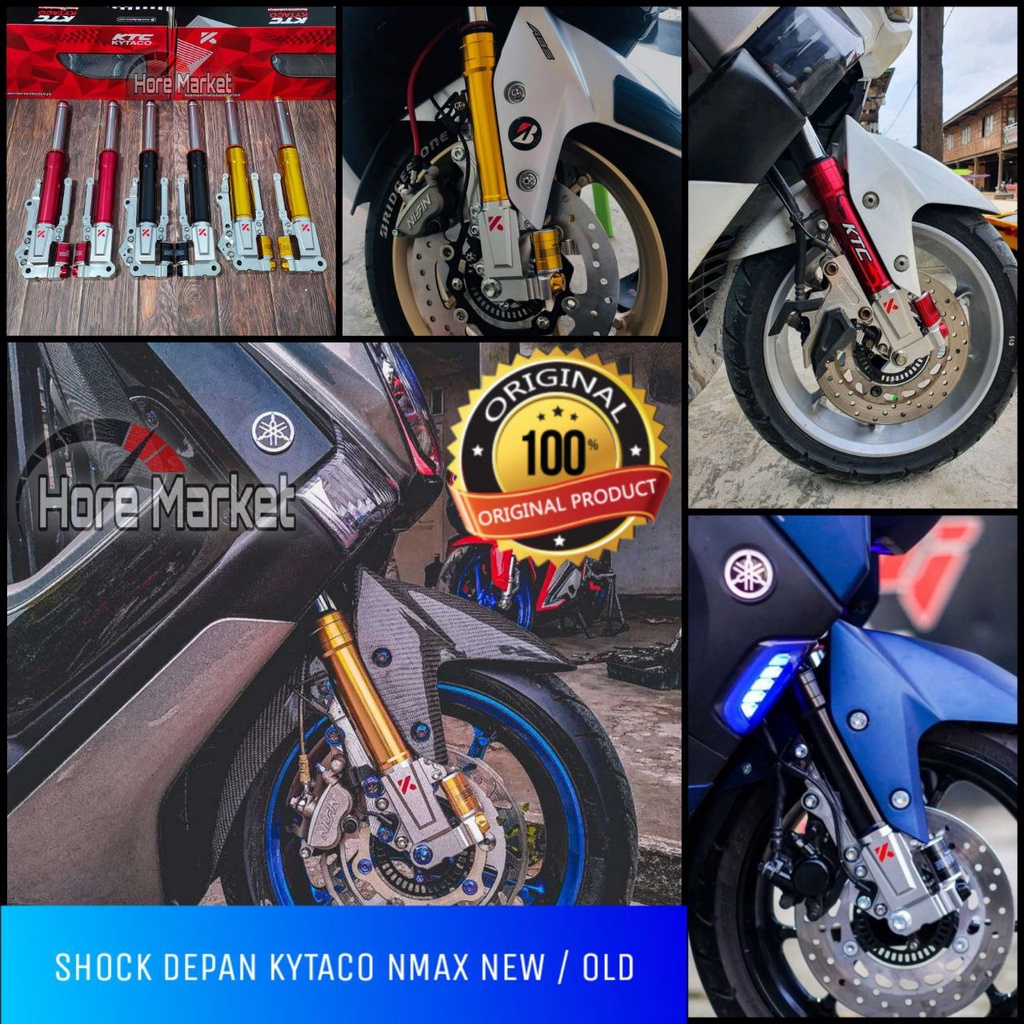 Jual SHOCK DEPAN KTC KYTACO NEW NMAX 155 NMAX 150 OLD 2023 2022 2021 ...