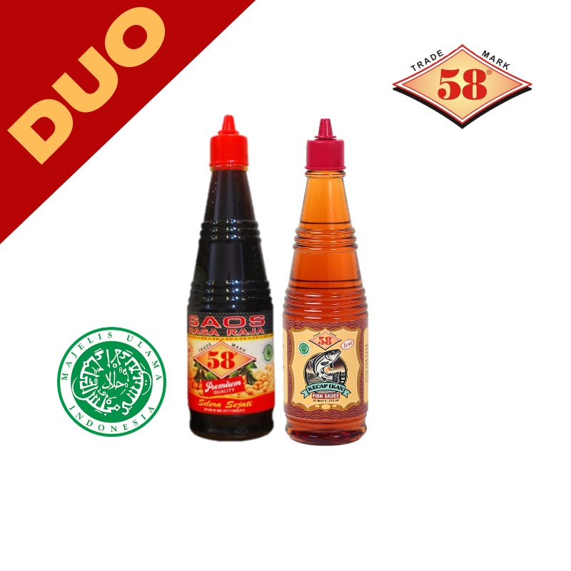 Jual Saos 58 - DUO Rasa Raja x Kecap Ikan 275 ml | Shopee Indonesia