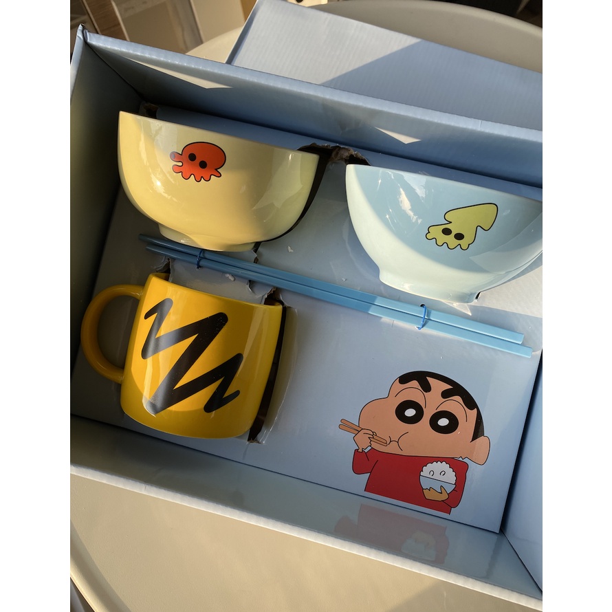 Jual Crayon Shinchan Tablewear Gift Set | Shopee Indonesia