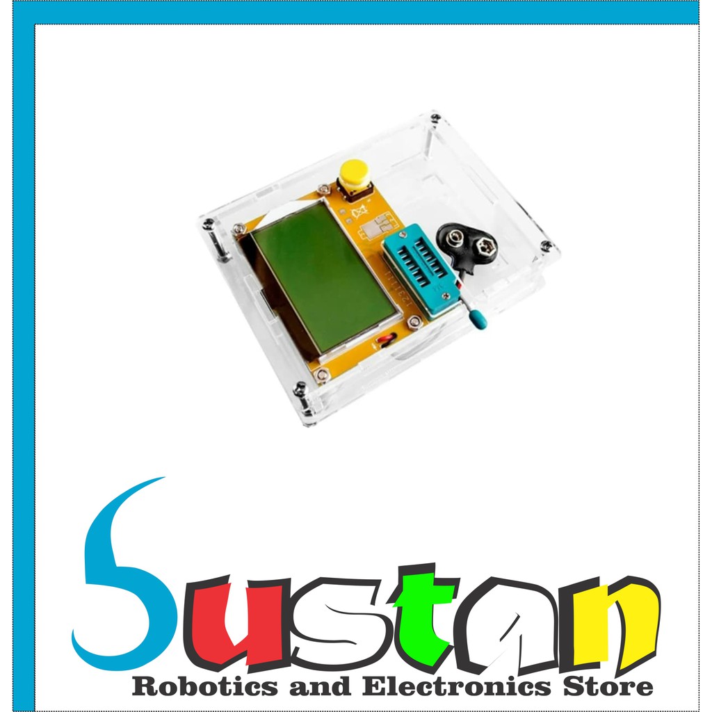 Jual Acrylic Case Casing Box Transparent For LCR-T4 ESR Transistor ...