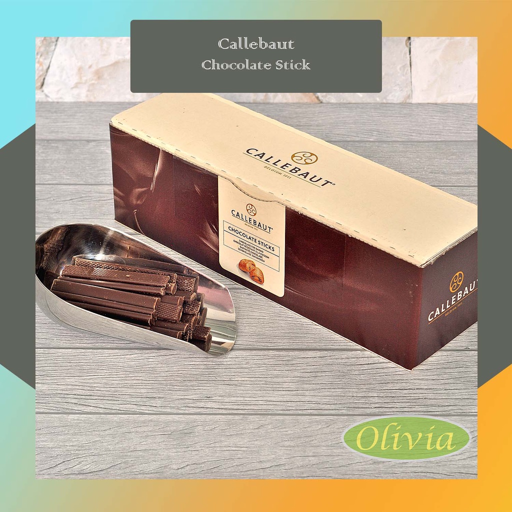 Jual Callebaut Dark Chocolate Baton Baking Sticks 1,6 kg 44% Cokelat ...