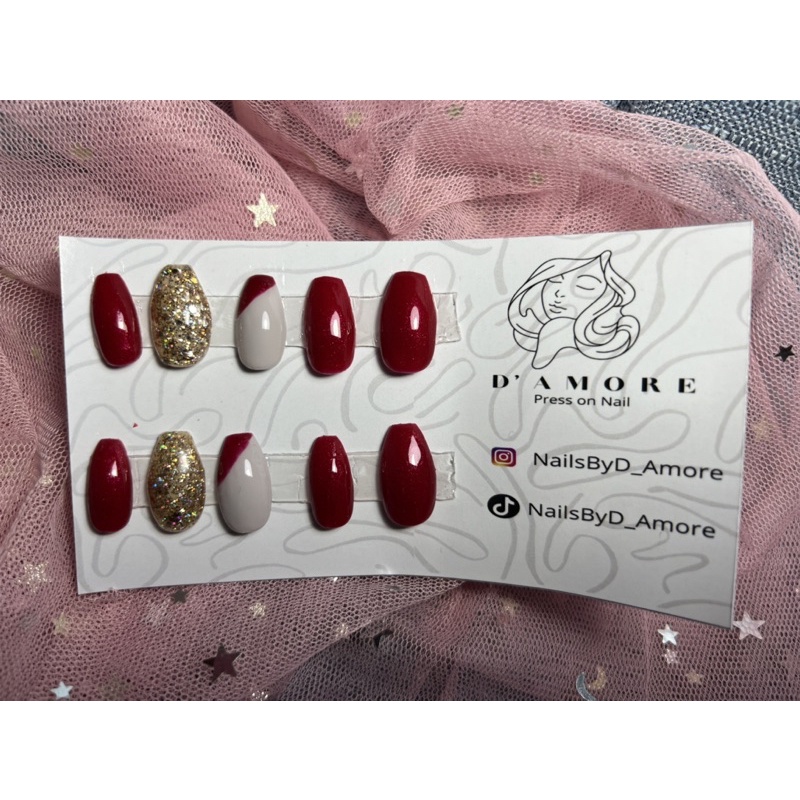 Jual fake nails gliter | Shopee Indonesia