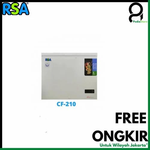 Jual RSA Chest Freezer CF-210 Freezer Box CF210 - 199 Liter | Shopee ...