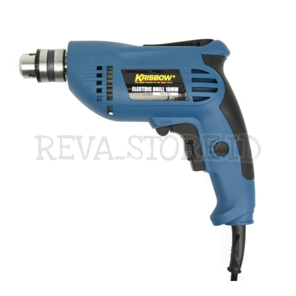 Jual BOR MESIN BOR KRISBOW IMPACT DRILL 10MM 400WATT | Shopee Indonesia