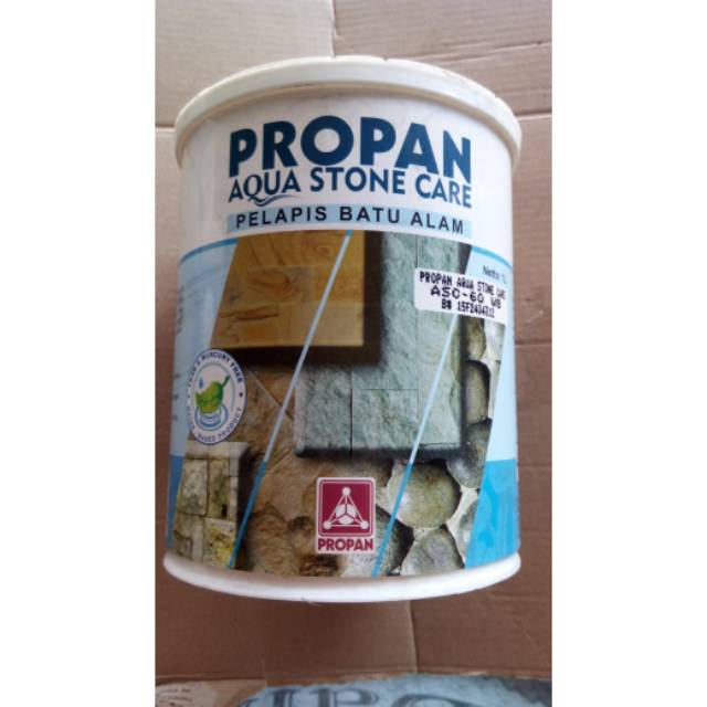 Jual Cat batu alam propan aqua stone care 1 kg | Shopee Indonesia