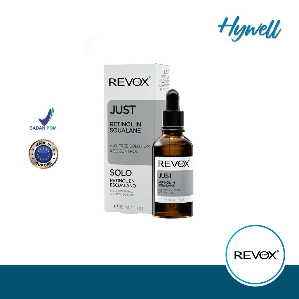 Jual REVOX B77 JUST Retinol in Squalane 30ml | Acne Prone Skin Safe ...