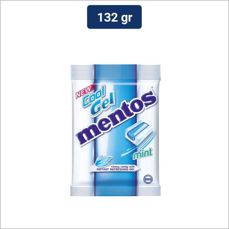 Jual Mentos Permen Cool Gel Mint 132 gr | Shopee Indonesia