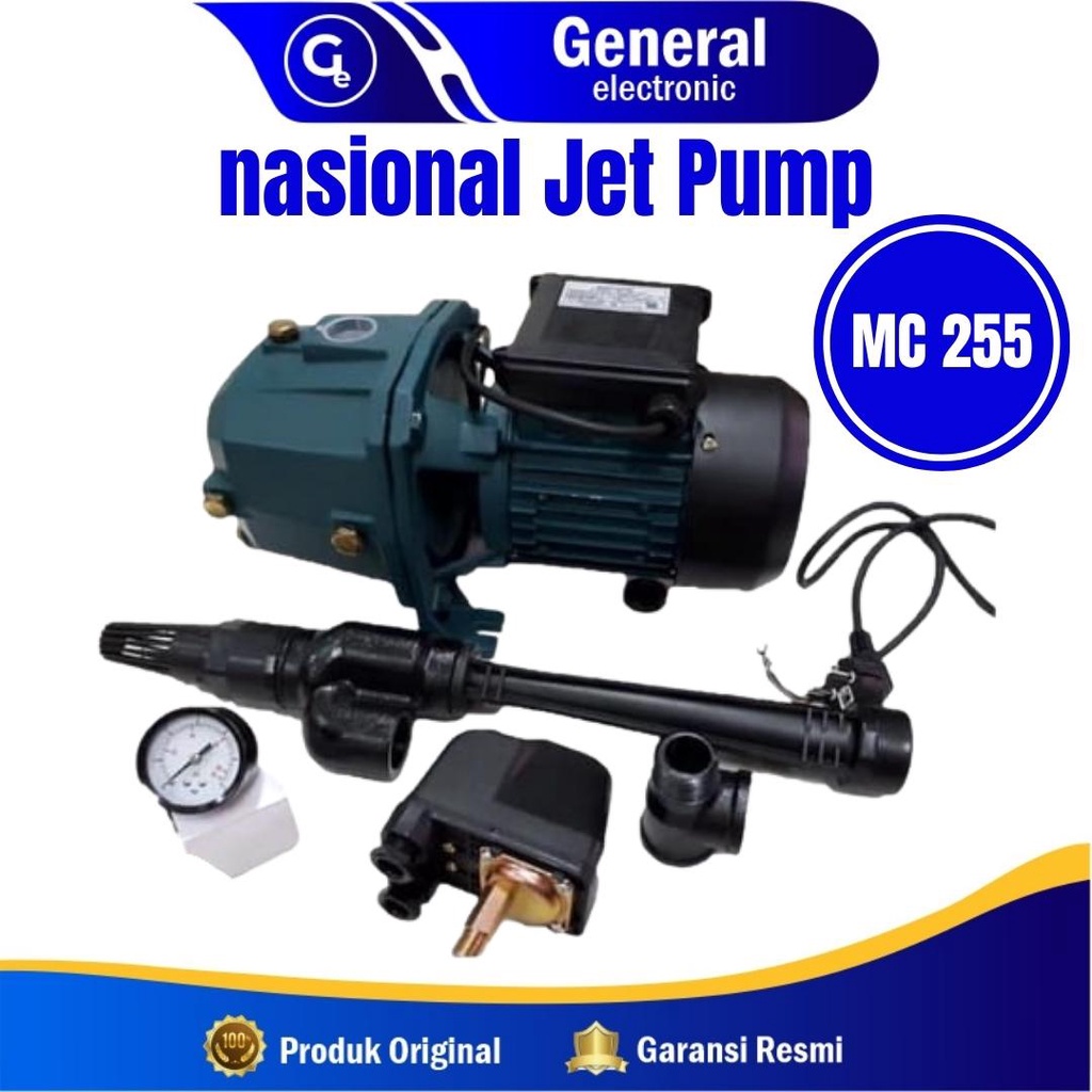 Jual Pompa Air JET PUMP OTOMATIS NASIONAL MC TIPE 255 | Shopee Indonesia