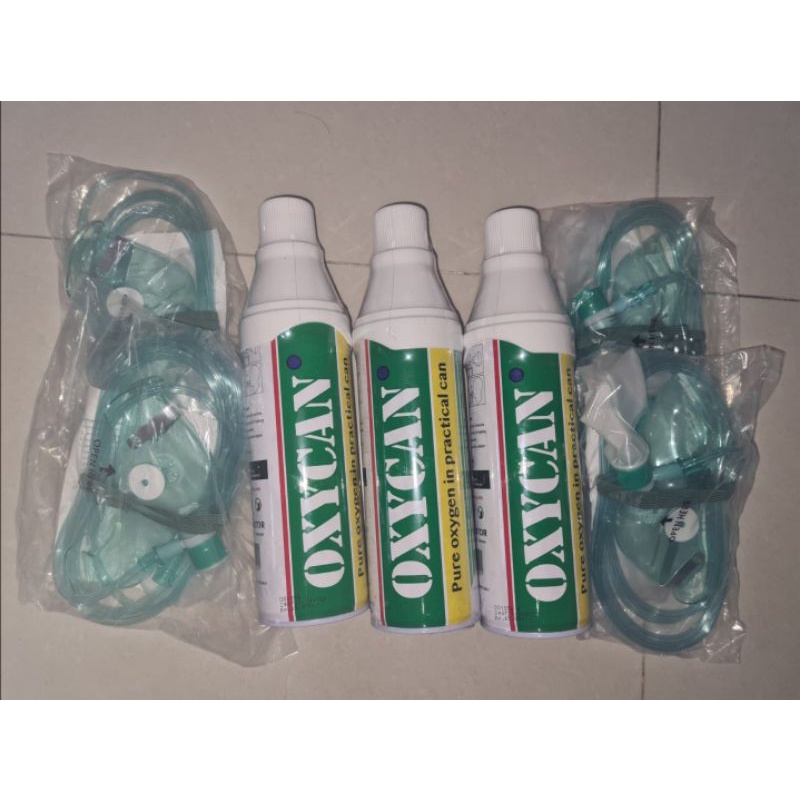 Jual Mask NRM with tubing masker tabung oksigen portable 500cc | Shopee ...