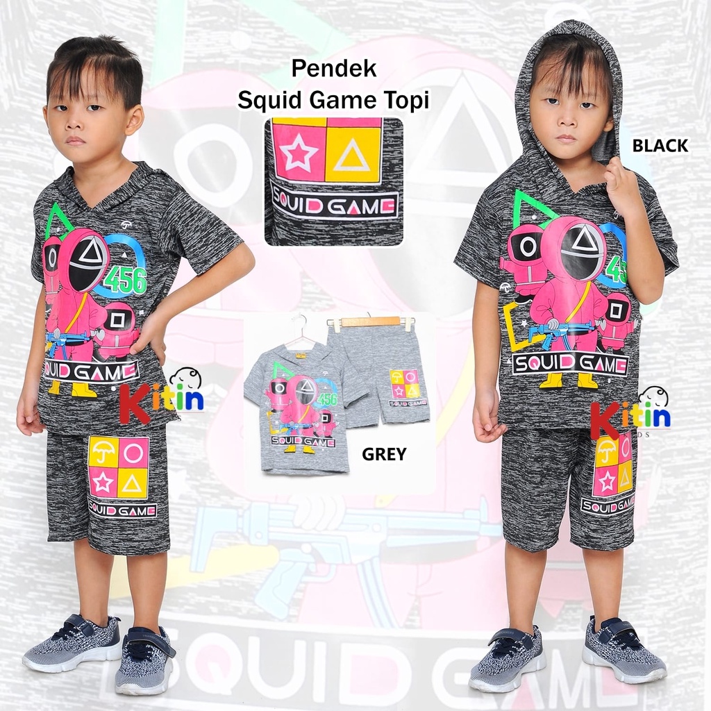 Jual DG - SETELAN BAJU MAIN DAN HARIAN ANAK COWOK TOPI KUPLUK KATUN ...