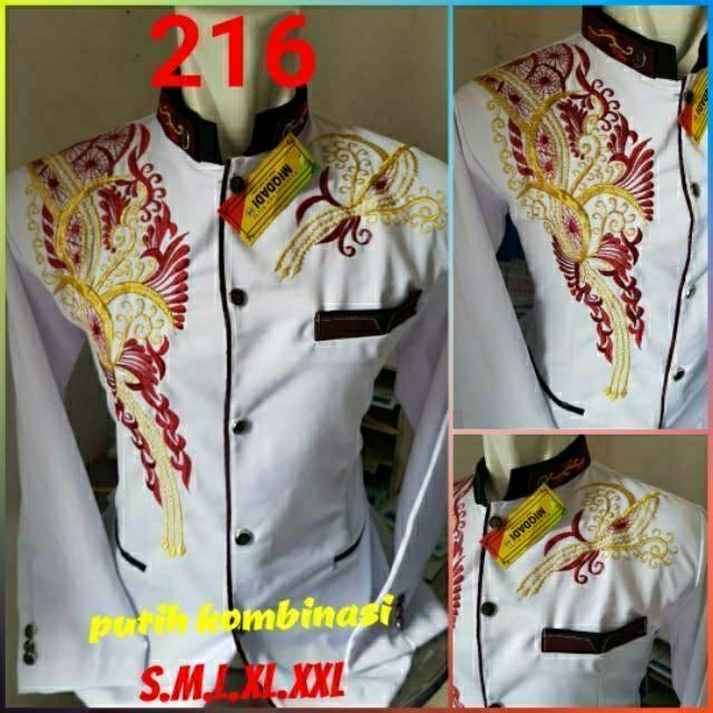 Jual Jasko bordir list merah | Shopee Indonesia
