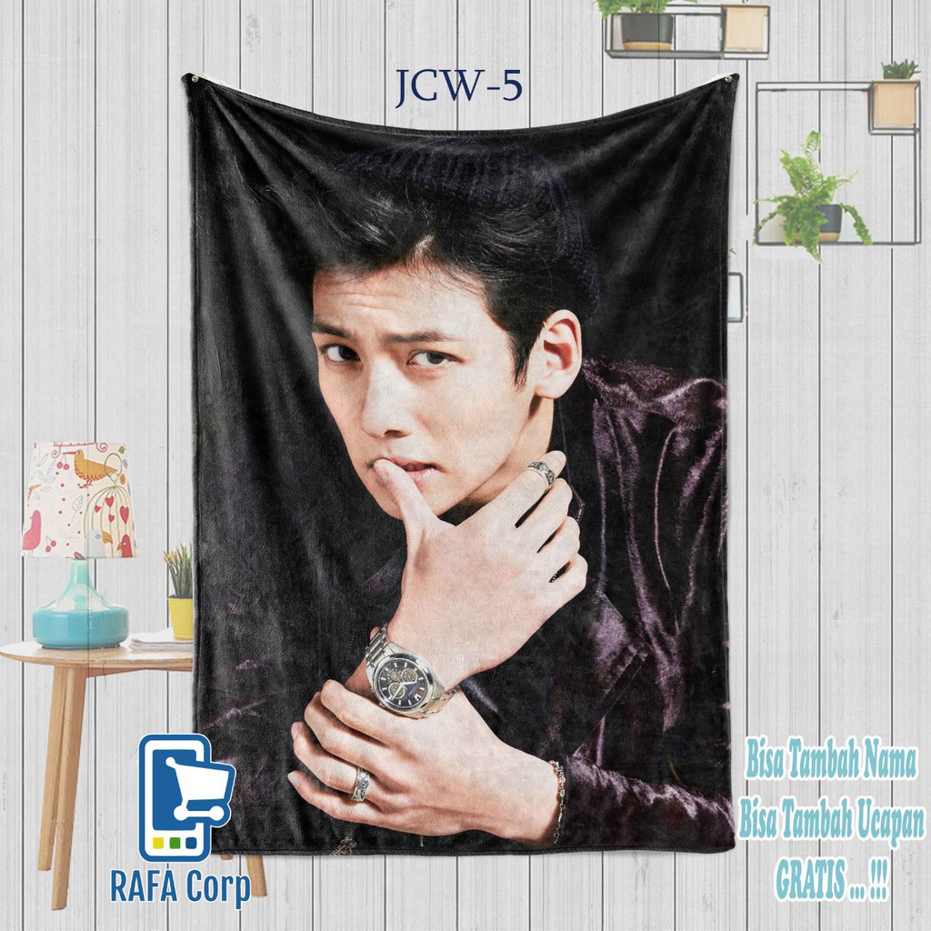 Jual selimut ganteng ji chang wook - selimut artis korea ji chang wook ...