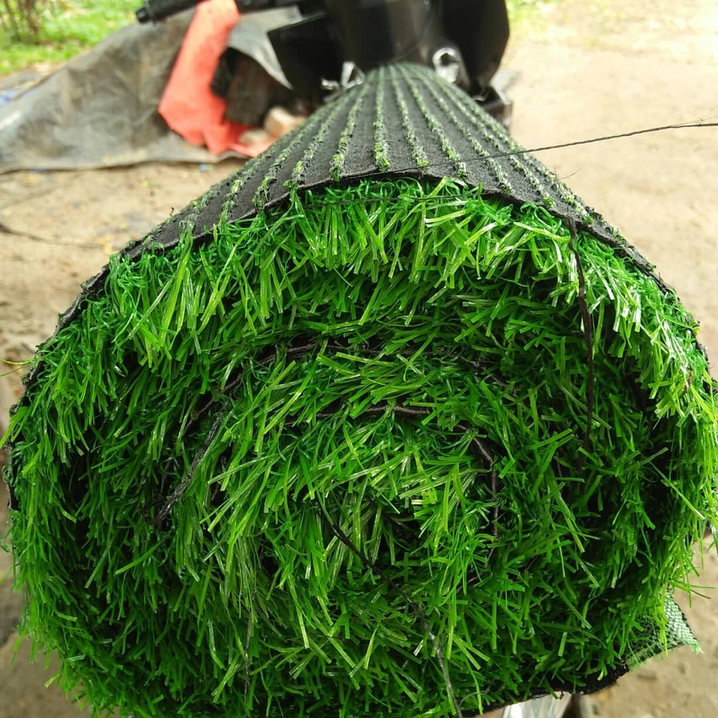 Jual Rumput sintetis swiss 3cm -225cm x 50cm - rumput sintetis dekorasi ...