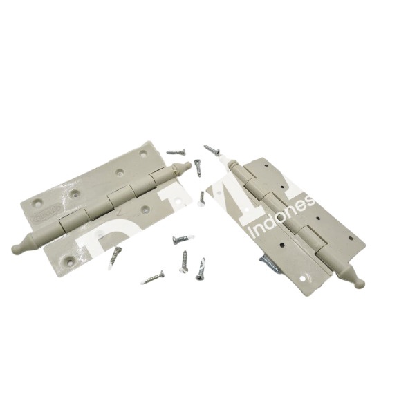 Jual Engsel Plastik PVC 4 Lubang Putih | Engsel Jendela | Engsel Pintu ...