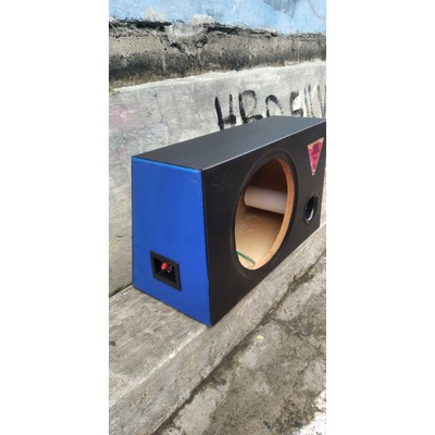 Jual BOX SUBWOOFER 12"TERPASANG PORT UDARA PANEL TERMINAL SUBWOOFER ...