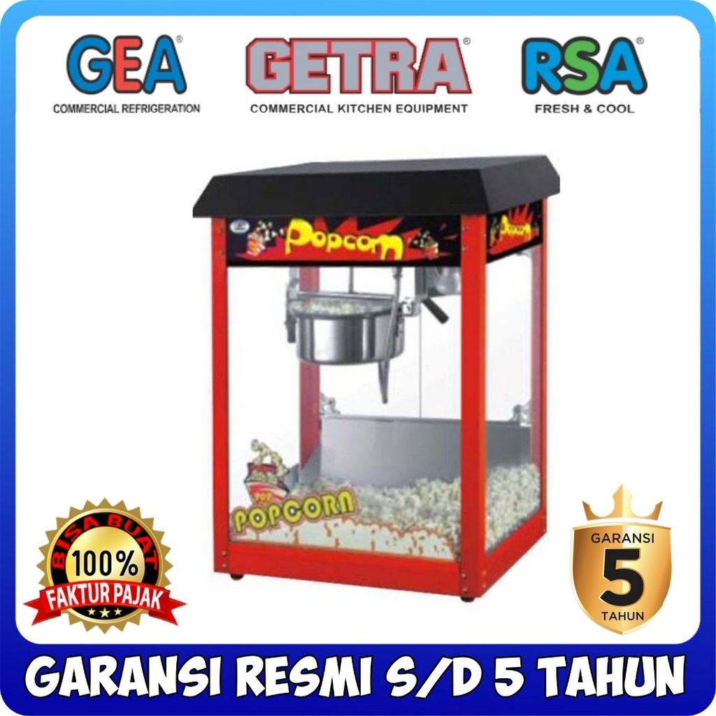 Jual MESIN PEMBUAT POPCORN LISTRIK GETRA ET POP6A R ET-POP6A-R POPCORN ...