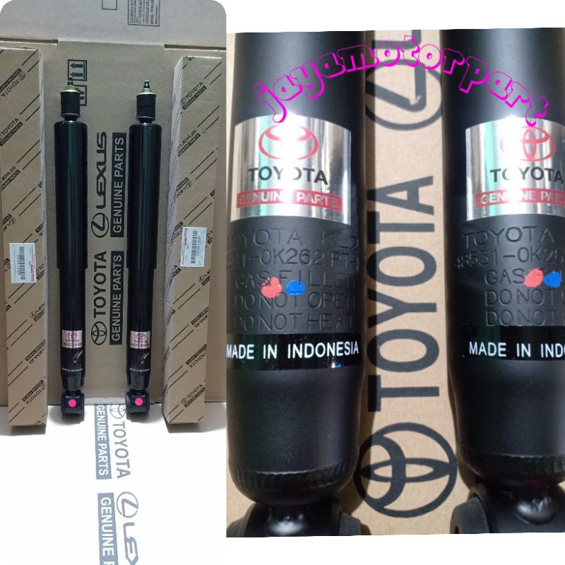Jual shockbreaker shock absorber innova inova belakang toyota original ...
