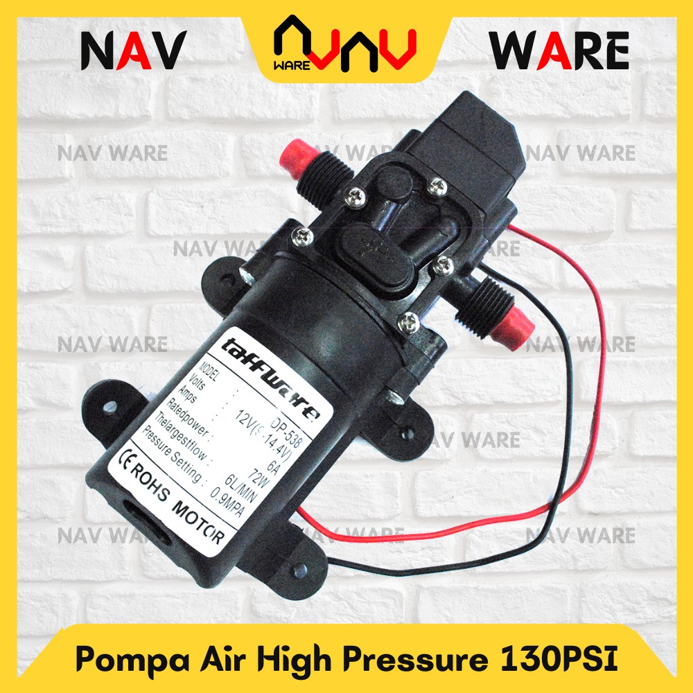 Jual Pompa Air DC Taffware DP-538 130Psi High Pressure / Pompa Booster ...