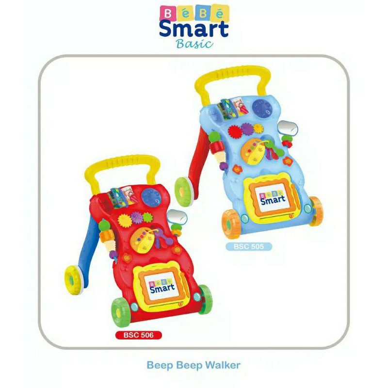 Jual Bebe Smart Beep Beep Walker Baby/Alat belajar jalan baby | Shopee ...