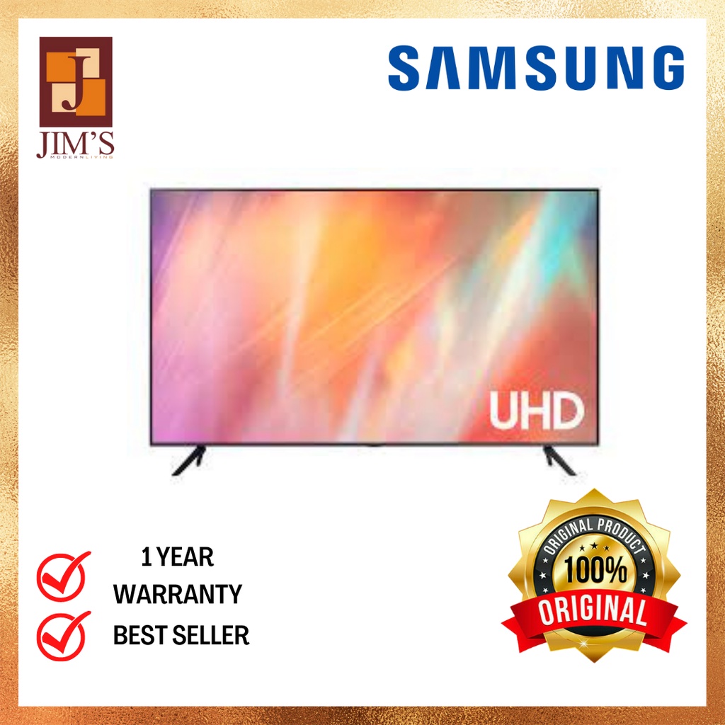 Jual SAMSUNG TV LED 50 INCH UA50AU7000 CRYSTAL UHD 4K | Shopee Indonesia