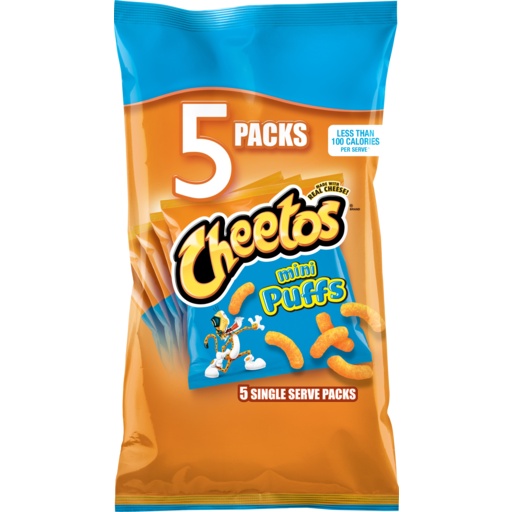 Jual Cheetos Mini Puffs Multipack Snacks 6 pack Australia | Shopee ...