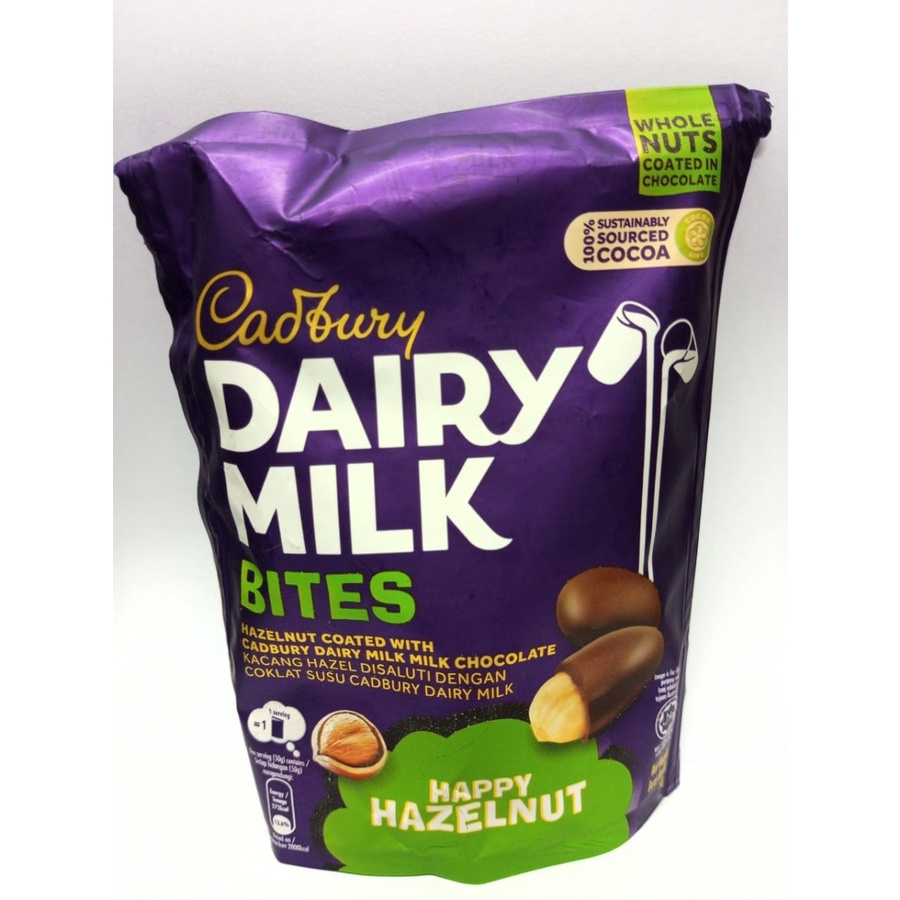 Jual Cadburry Dairy Milk Bites 50 gram Coklat Cadburry - Happy Hazelnut ...