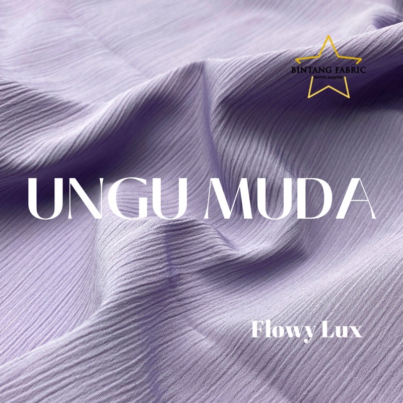 Jual Bahan Kain Flowy Lux Youryu Crinkle Airflow 0,5 meter | Shopee ...