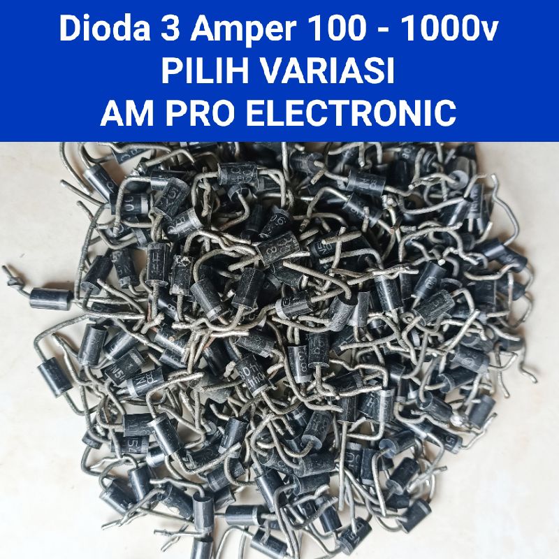 Jual Dioda 3 Amper Cabutan 1N5401 IN5401 1N5402 IN5402 UF5402 1N5404 ...