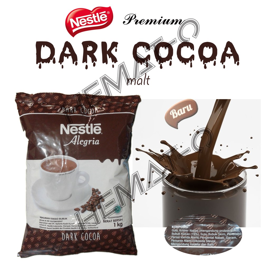 Jual NESTLE DARK COCOA Darkcocoa Coklat Malt by Nestle Profesional ...