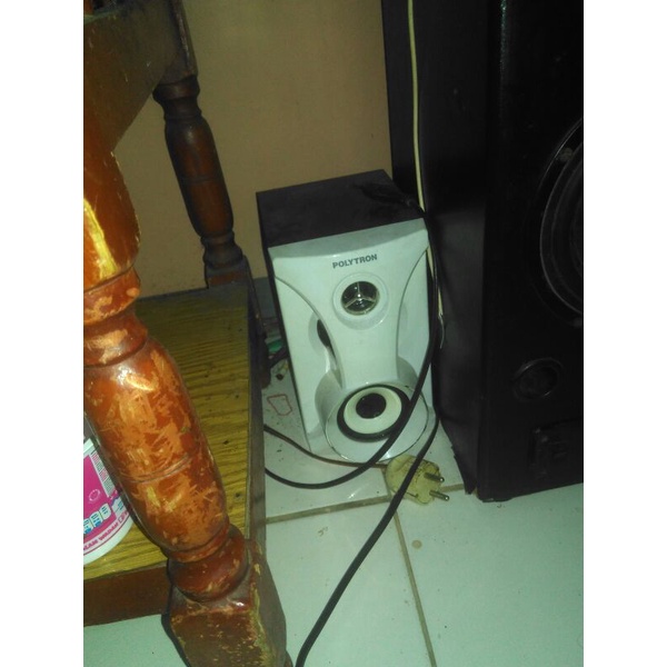 Jual subwoofer merk polytron PMA+remote | Shopee Indonesia