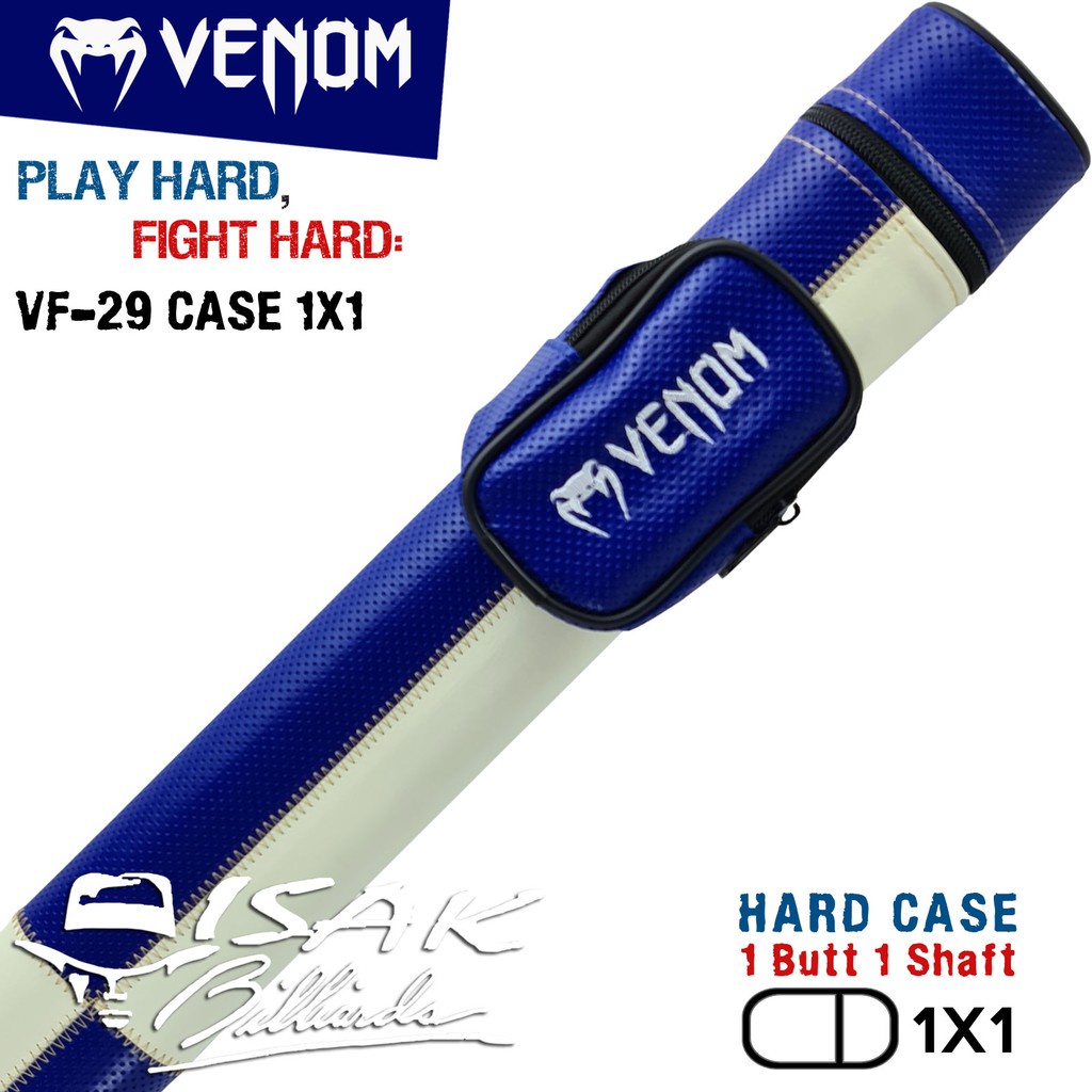 Jual Venom 1x1 Case VF-29 - Tas Stick Hard Cue Sarung Stik Billiard ...