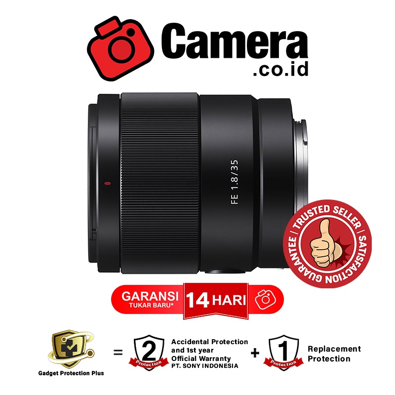 Jual Lensa Sony FE 35mm F1.8 - Ideal untuk Potret & Fotografi Low-light | Shopee Indonesia