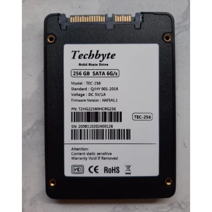 Jual SSD TECHBYTE 256GB SOLID STATE DRIVE | Shopee Indonesia