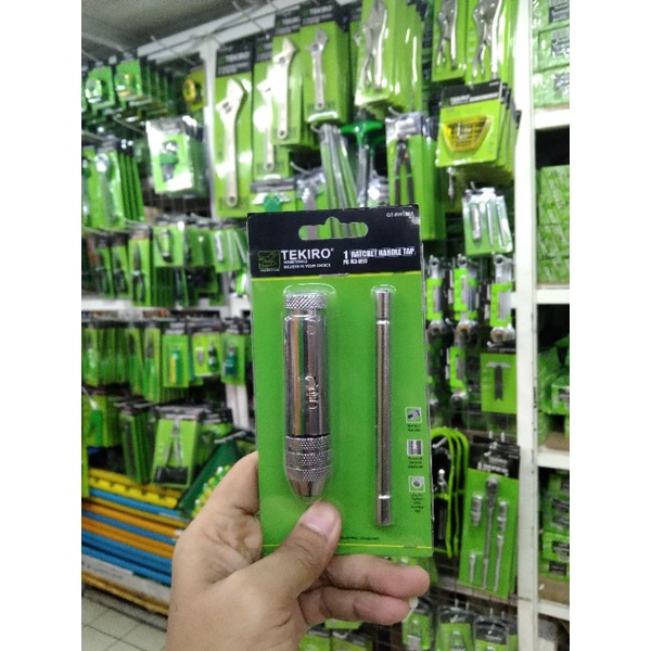 Jual Handle Tap Ratchet M3 - m10 Tekiro Gagang Tap Ratchet | Shopee Indonesia