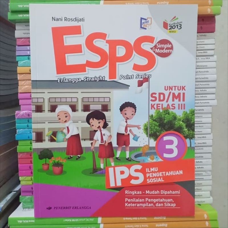 Jual Buku SD ESPS IPS Kelas 3 Erlangga | Shopee Indonesia