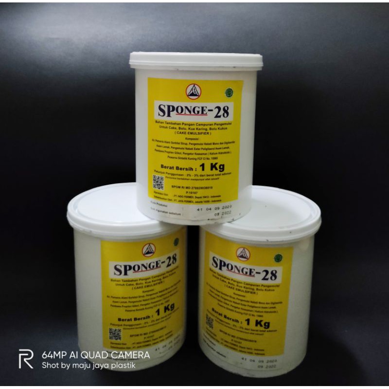 Jual sponge-28 1kg .. cake emulsifier | Shopee Indonesia