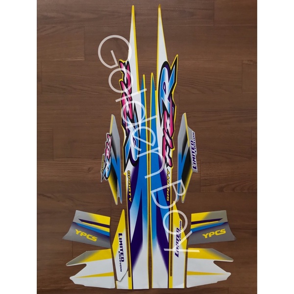 Jual Stiker Sticker Striping lis list body polet motor Yamaha Fizr Fiz ...