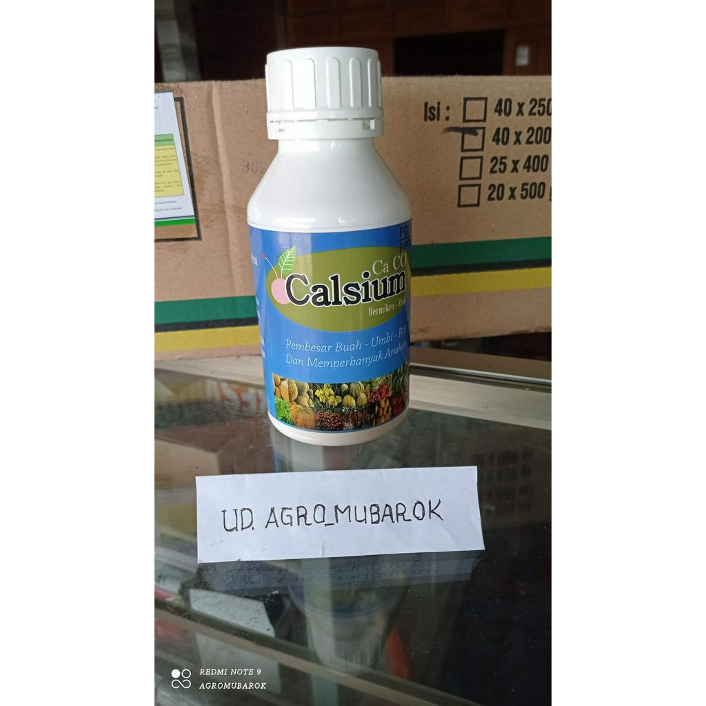 Jual Calsium Cair + Zink 500ml - Pupuk Daun cair untuk memperkokoh ...