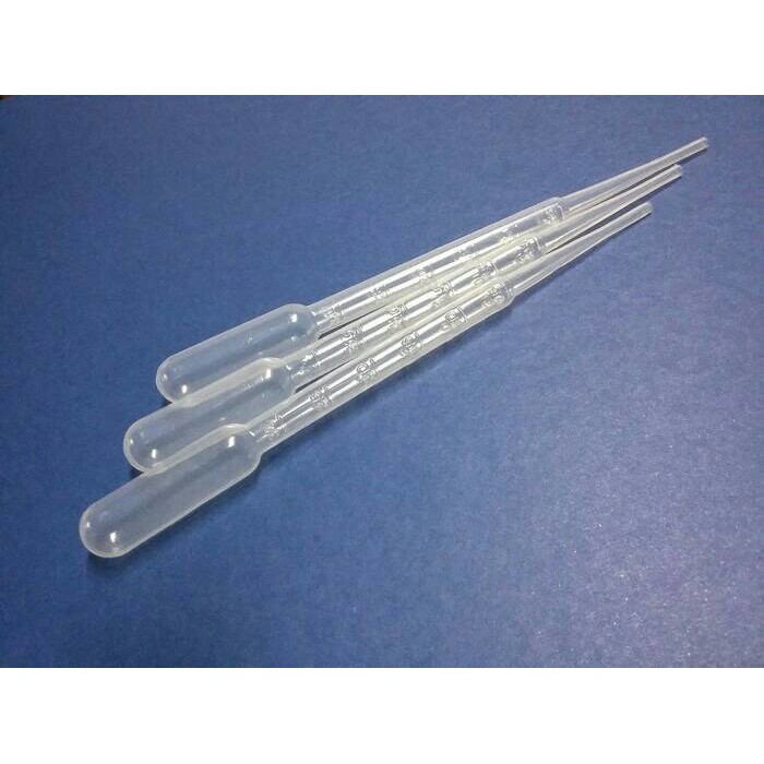Jual Pasteur Pipette 3ml berskala VITLAB / pipet tetes plastik VITLAB ...