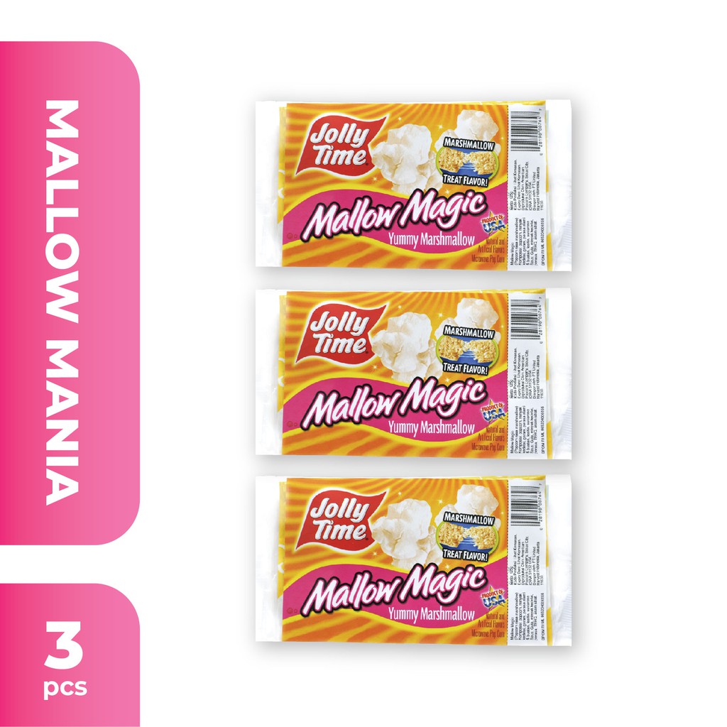 Jual Jolly Time - Paket Mallow Mania (3MM) - Microwave Popcorn | Shopee ...